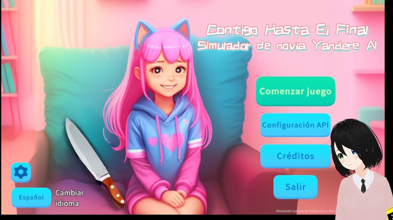 Yandere AI Girlfriend Simulator amor y terror con ChatGPT - Anni Pop ...